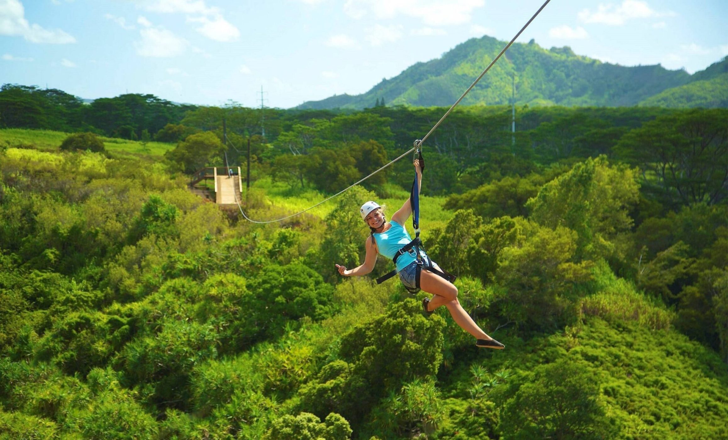 Shaka Zipline | Kauai zipline rides and tours in Poipu, Hawaii